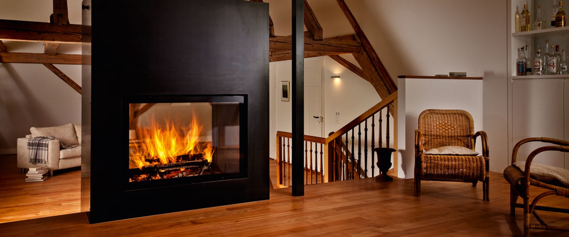 Wanneer zijn open haarden uitgevonden?